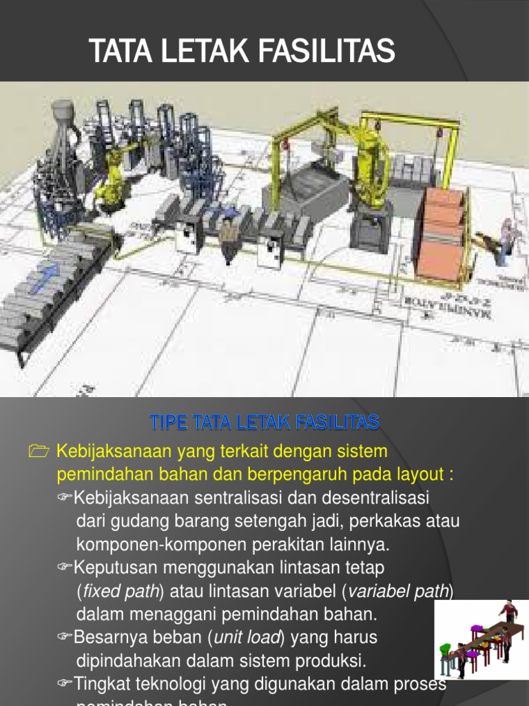 LAYOUT FASILITAS BERDASARKAN ALUR PRODUKSI | PDF