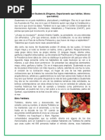 Cultura y Tradiciones del Pueblo Awakateko | PDF