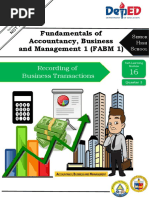 Grade 11 ABM Module 1: Accounting Basics | PDF | Accounting | Bookkeeping