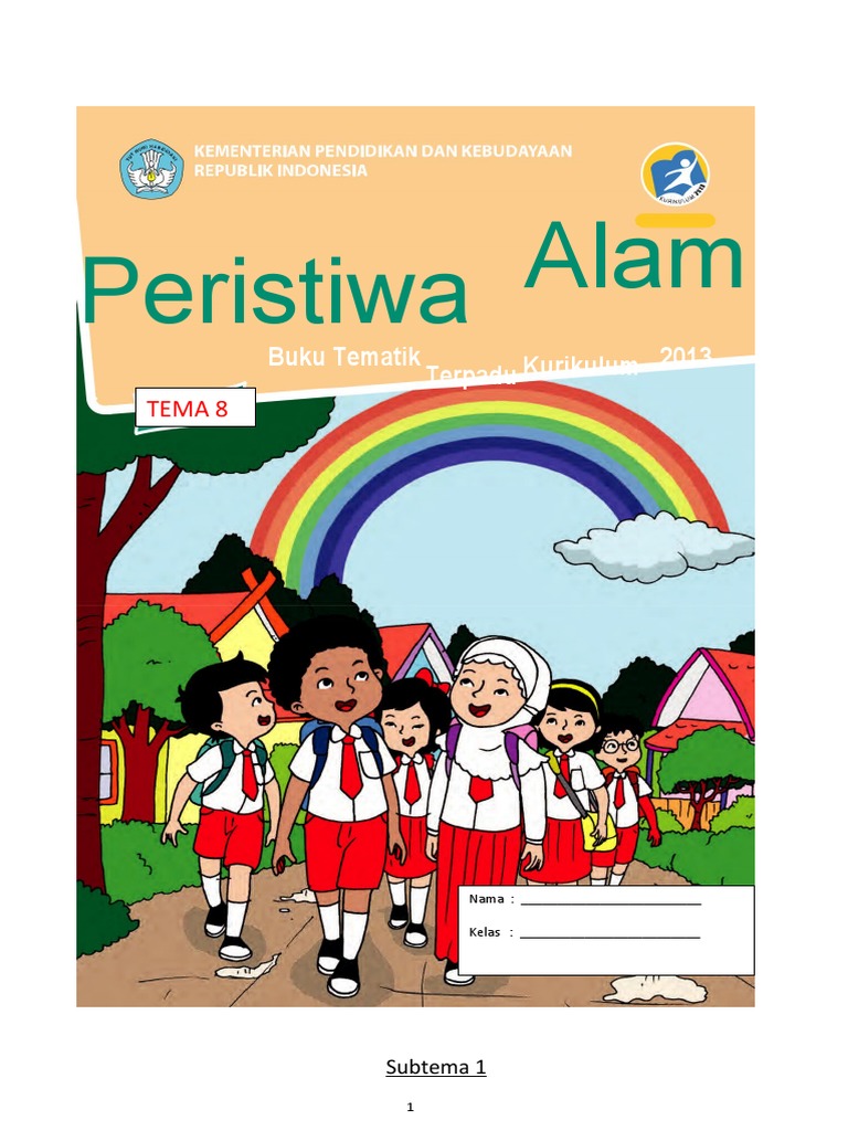 Lembar Kerja Tema8 | PDF