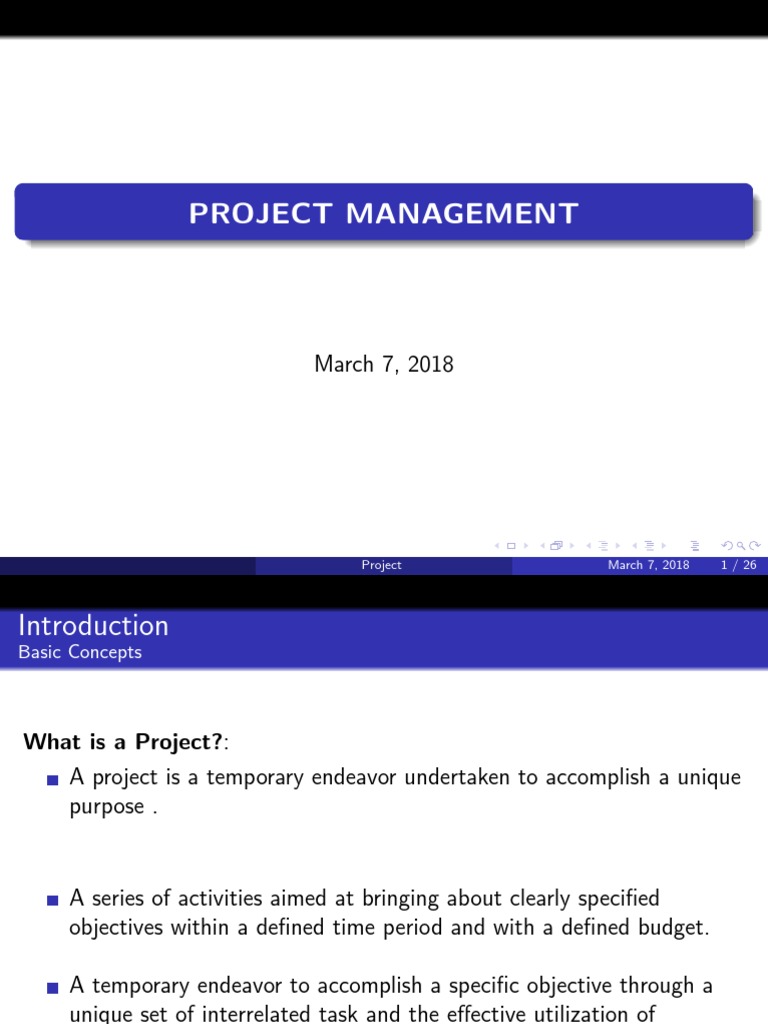 Project Management | Download Free PDF | Project Management | Leadership