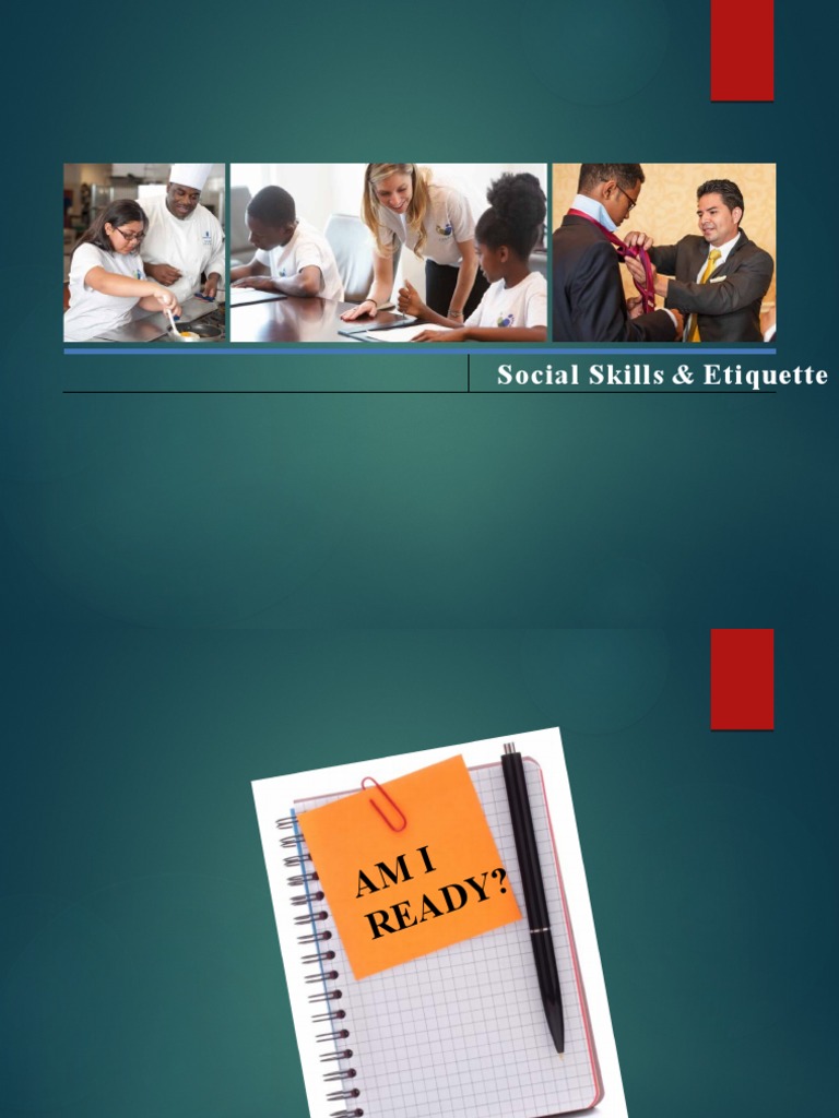 Social Skills and Etiquette | PDF | Etiquette | Human Communication