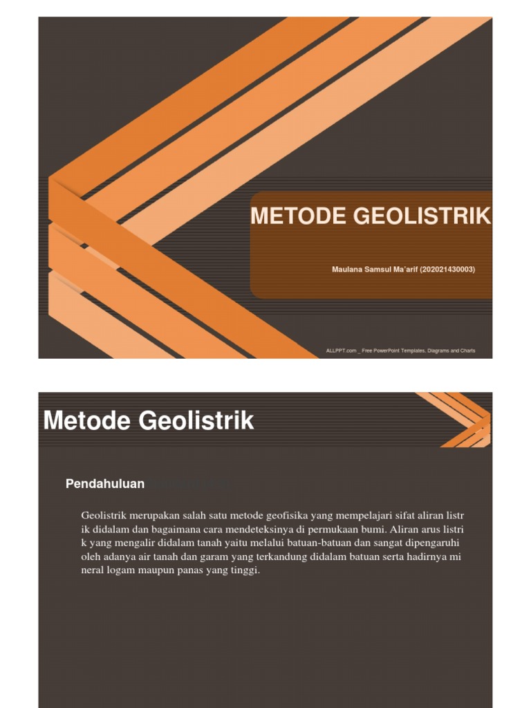 Geolistrik | PDF