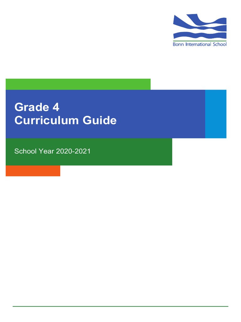 Grade 4 PYP Curriculum Overview 2020-2021 | PDF | Educational ...