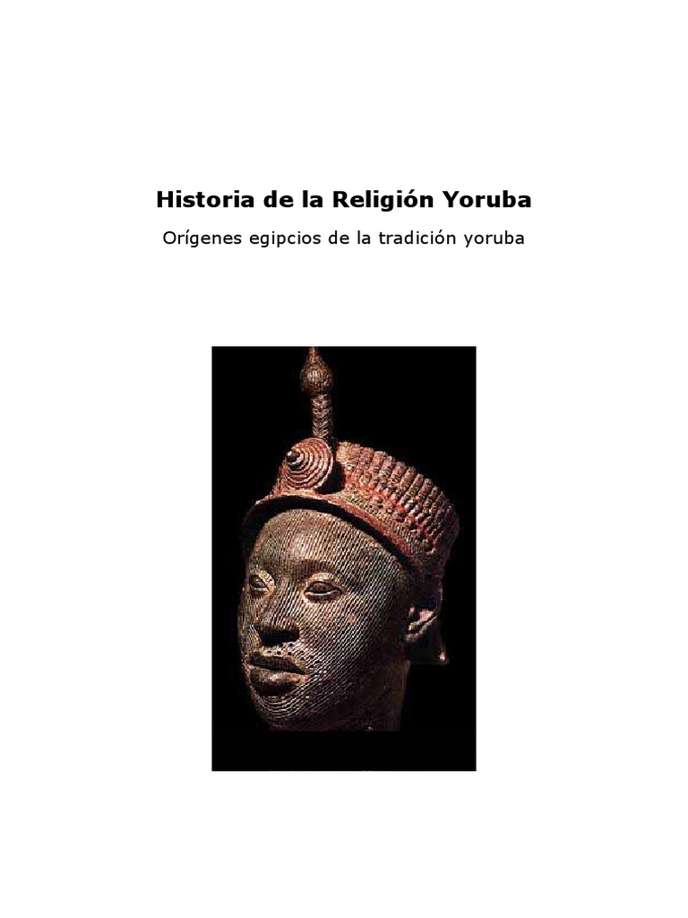 Historia de La Religión Yoruba | PDF | Vocal | Palabra