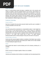 Goat Farming Project Proposal Uganda | PDF | Goat | Agriculture