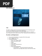 Shark Tank Pitch Template Guide | PDF | Investing | Valuation (Finance)
