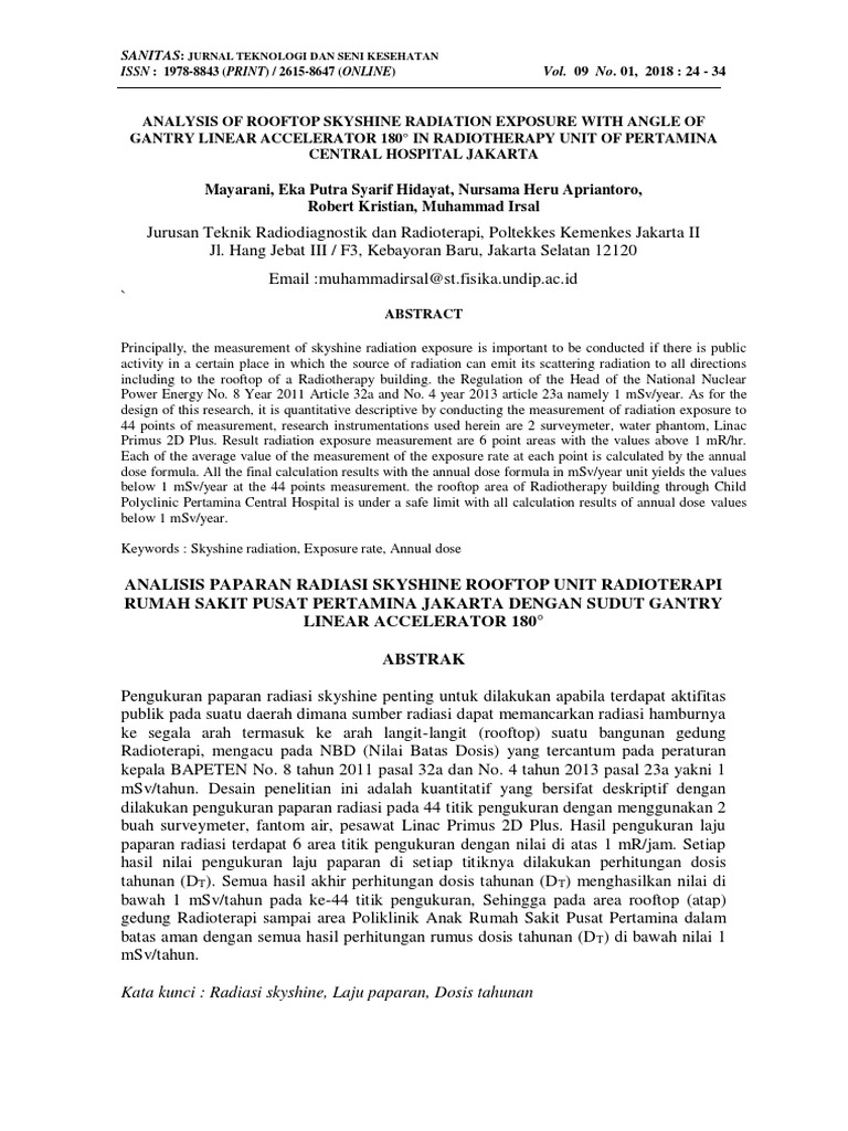 Mayarani, Eka Putra Syarif Hidayat, Nursama Heru Apriantoro, Robert ...