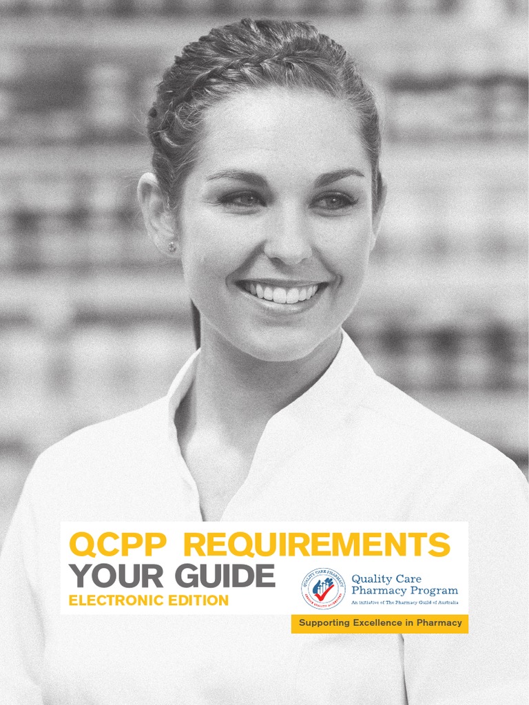 QCPP Requirements Manual | PDF | Pharmacy | Medical Prescription