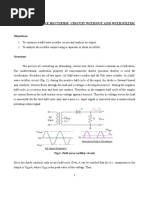 Rectifier Lab Report | PDF | Rectifier | Amplitude