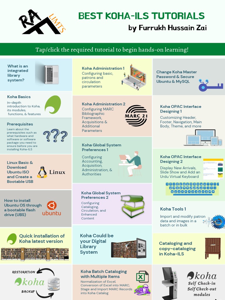 Best Tutorials On Koha Integrated Library Systems | PDF | Library ...