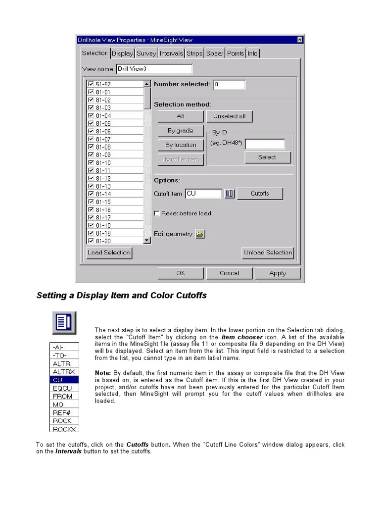 Manual Minesight 2 | PDF | Double Click | Icon (Computing)