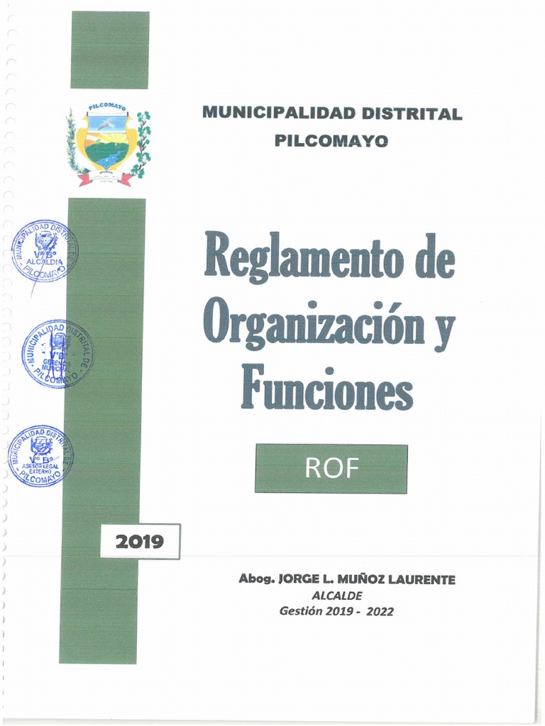Rof 2019 | PDF