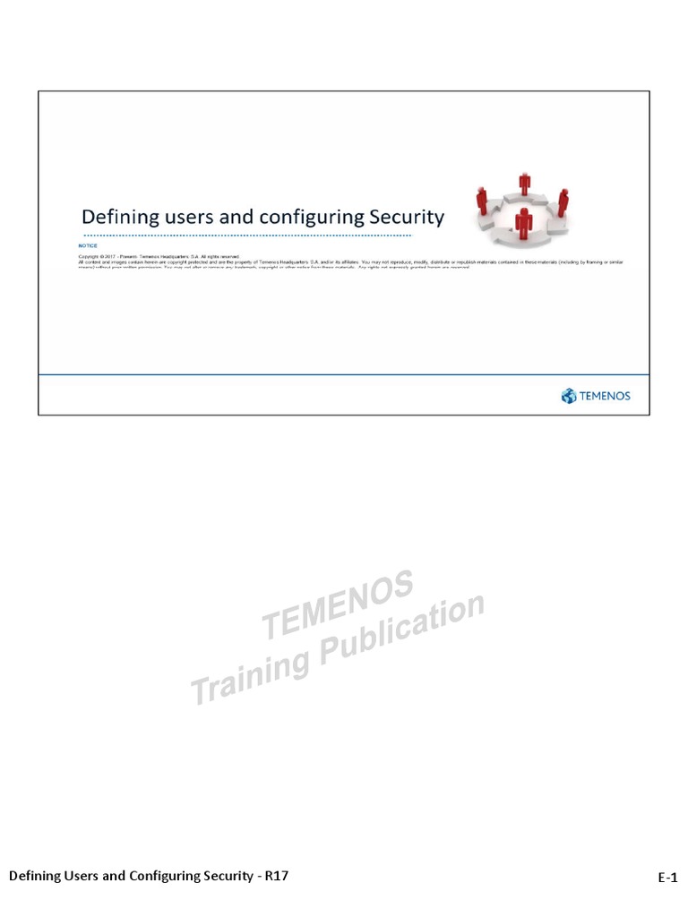 Defining Users, Roles, and Permissions in T24 | PDF | Password | User (Computing)