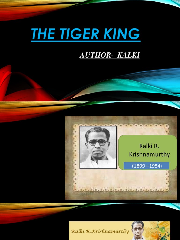 12 English - The Tiger King | PDF | Tiger