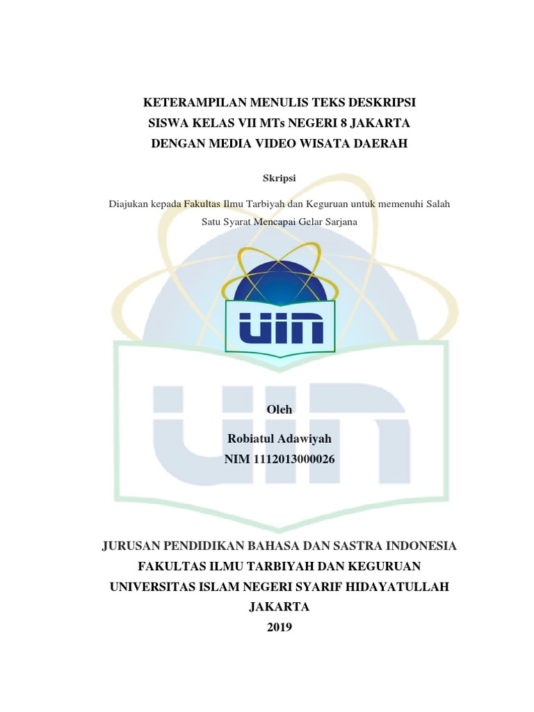 Robiatul Adawiyah-Fitk | PDF