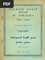 Somali Alphabet Guide for Beginners | PDF | Language Arts & Discipline