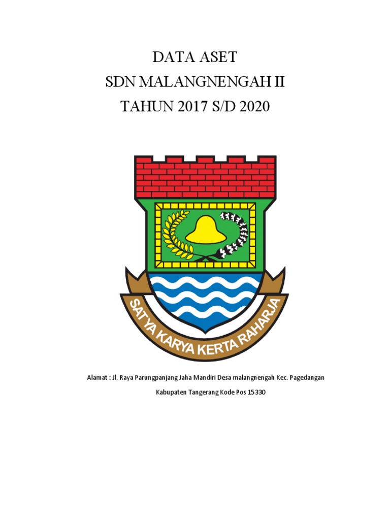 Cover Data Aset | PDF