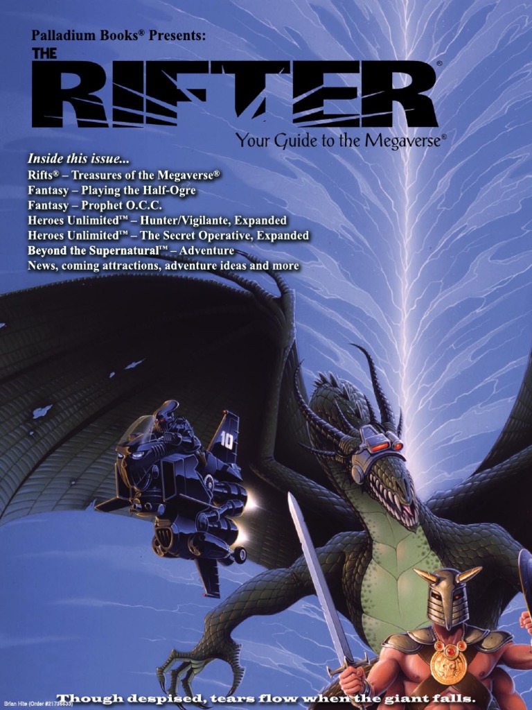 The Rifter 83 | PDF | Role Playing Games | Tabletop Games