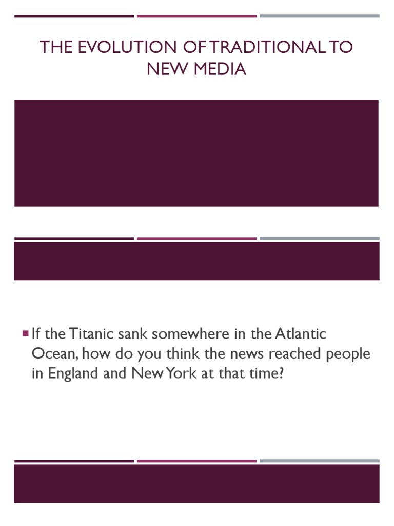 Evolution of Media: From Print to Digital | PDF | Information Age ...