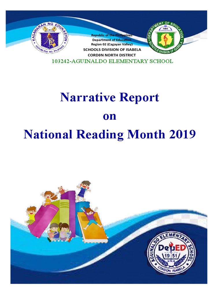 Aes Narrative Report On National Reading Month Celebration | PDF ...