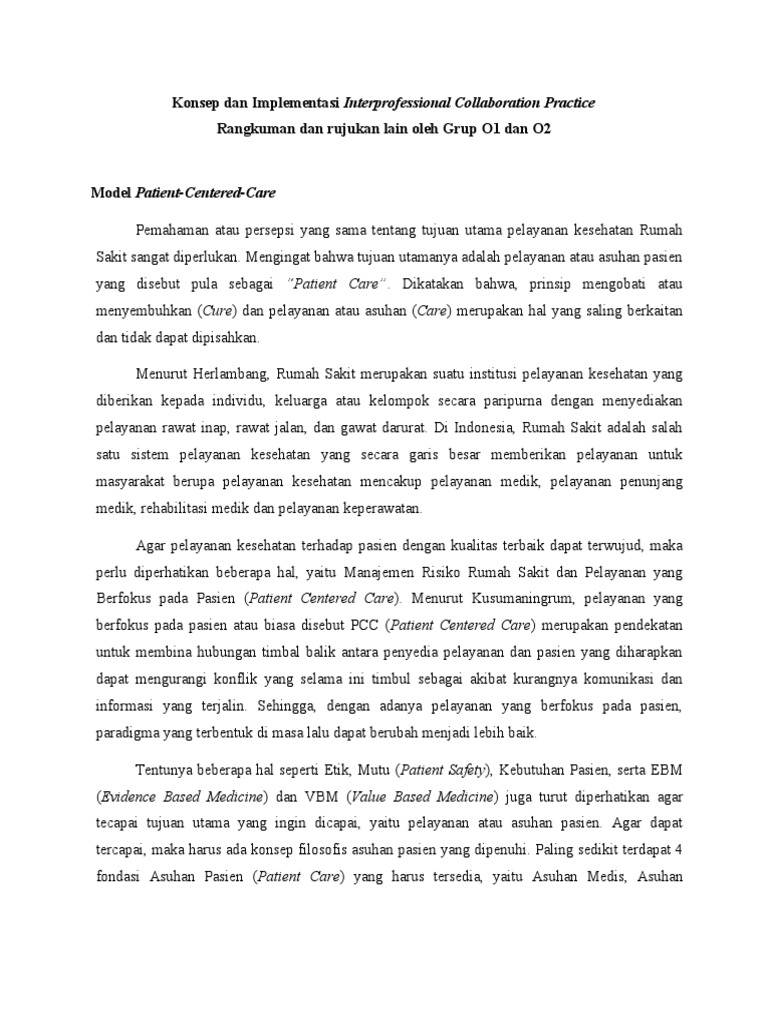 Rangkuman Konsep Dan Implementasi IPC FIX | PDF