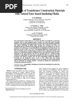 MSDS - KI25X Transformer Oil | PDF | Water | Carbon Dioxide