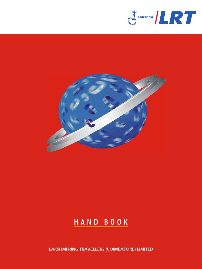 Ring-Traveller LRT Hand Book | PDF | Spinning (Textiles) | Worsted