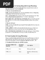 B0- Các Phím Tắt Trong Pts | PDF