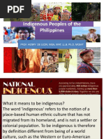 Indigenous Knowledge Systems and Practices in The Philippines - Status ...