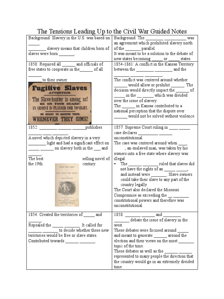 Guided Notes | PDF | Slavery | Human Rights Abuses