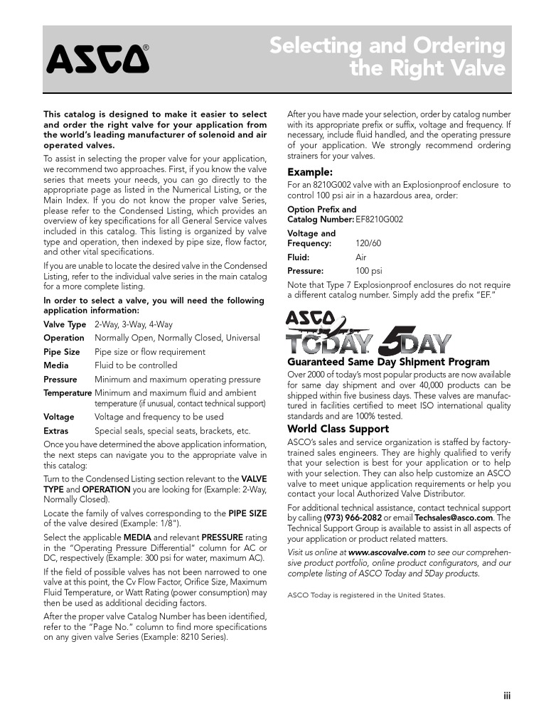 Valve Selection Guide for Engineers | PDF | Valve | Pressure