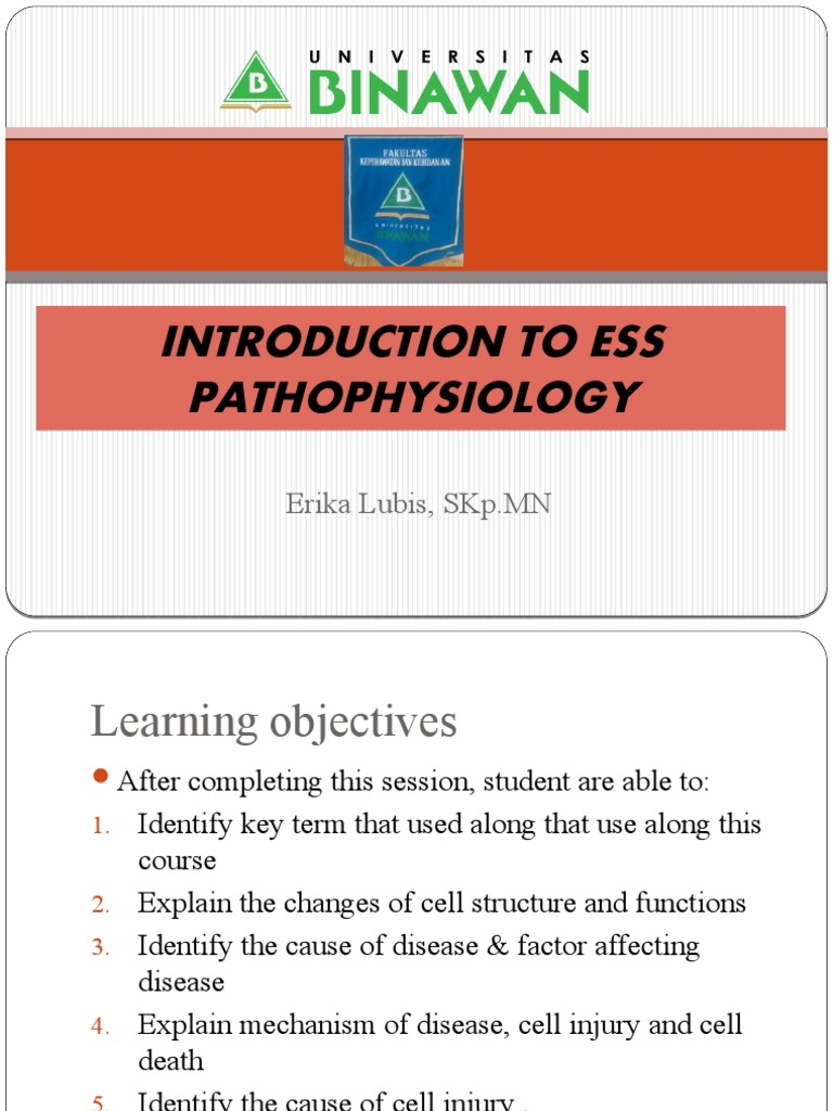 Introduction To Ess Pathophysiology: Erika Lubis, SKP - MN | PDF ...