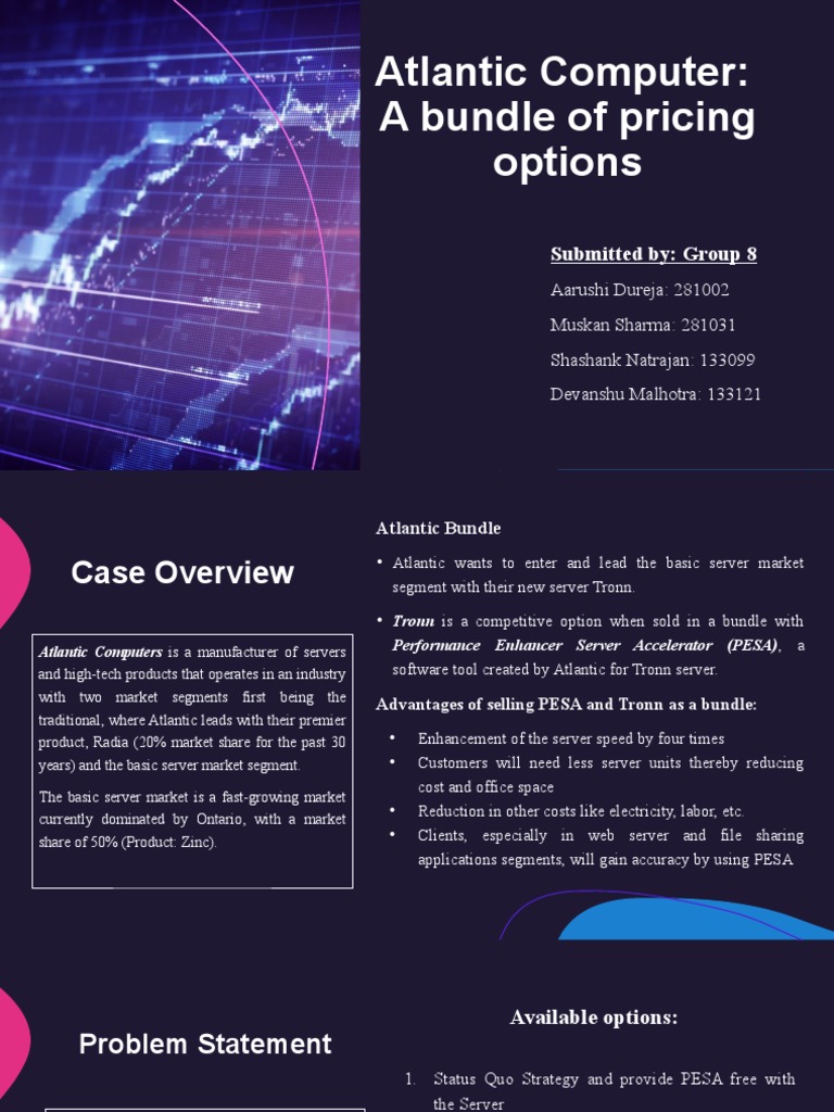 Atlantic Computer - A Bundle of Pricing Options | PDF | Pricing ...