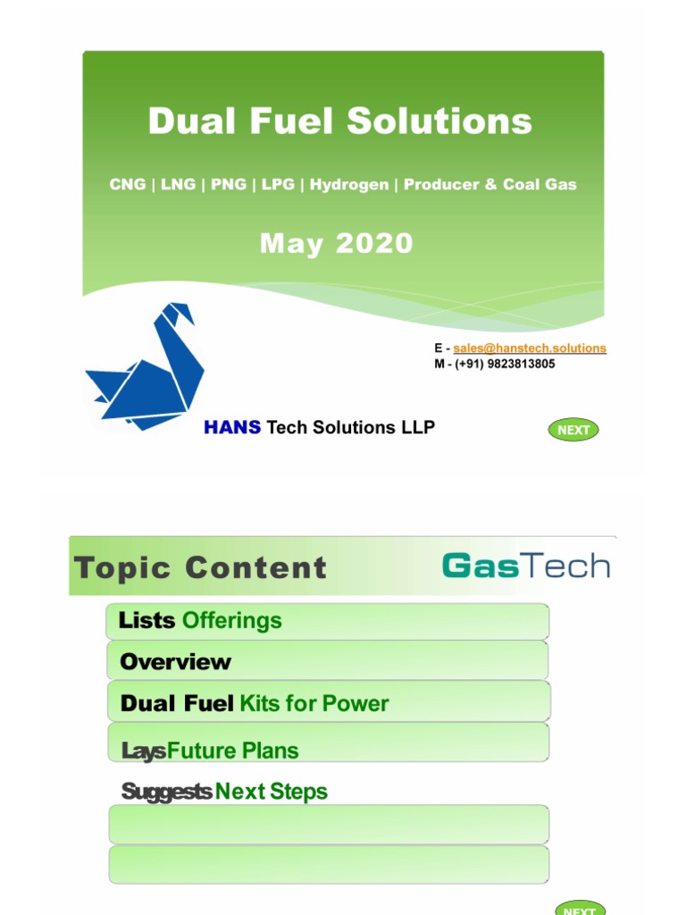 DF System GenSet HANS | PDF | Natural Gas | Liquefied Natural Gas