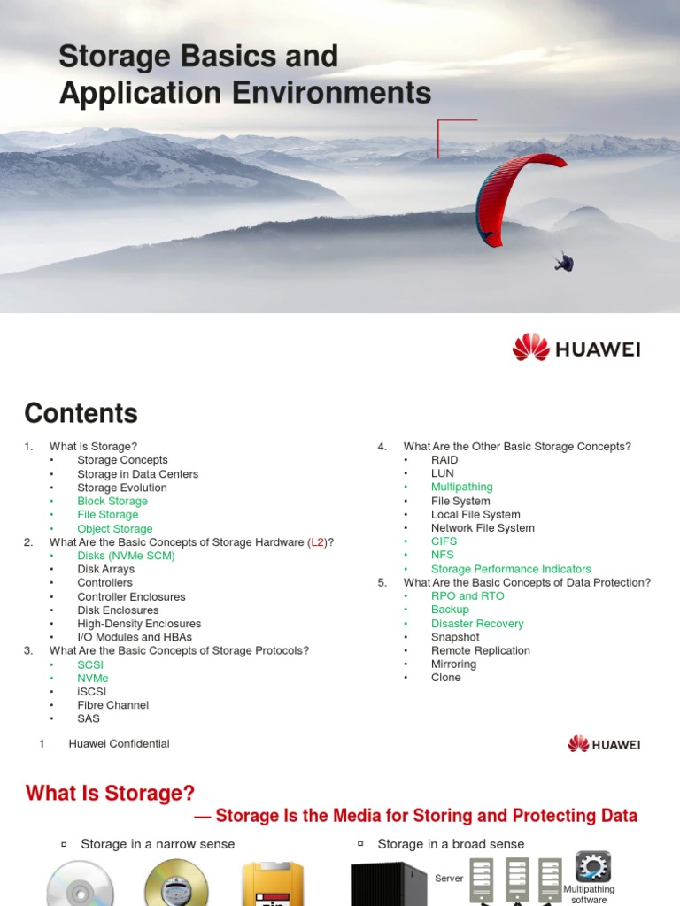 01 - Storage Basics and Application Environments | PDF | Solid State ...