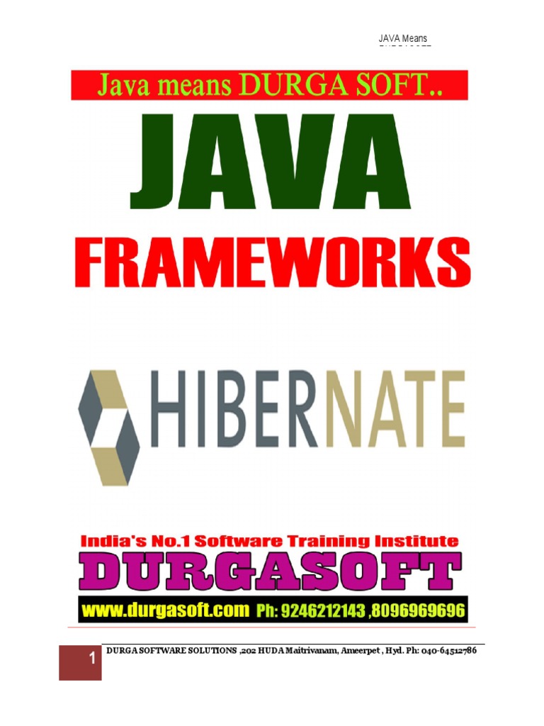 Hibernate Material | PDF | Data Management Software | Object Oriented Programming