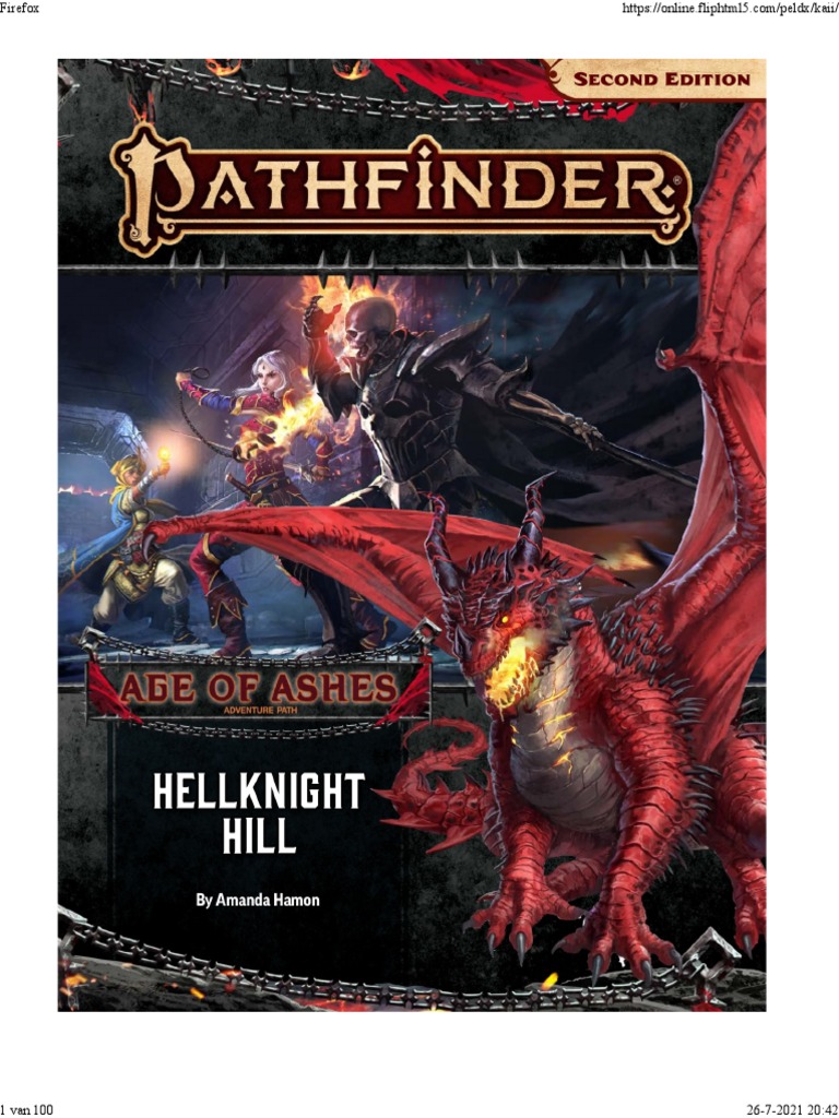 PF2 Age of Ashes 1 | PDF