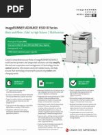 Canon imageRUNNER C359iF C259iF Brochure | PDF | Computer Security ...