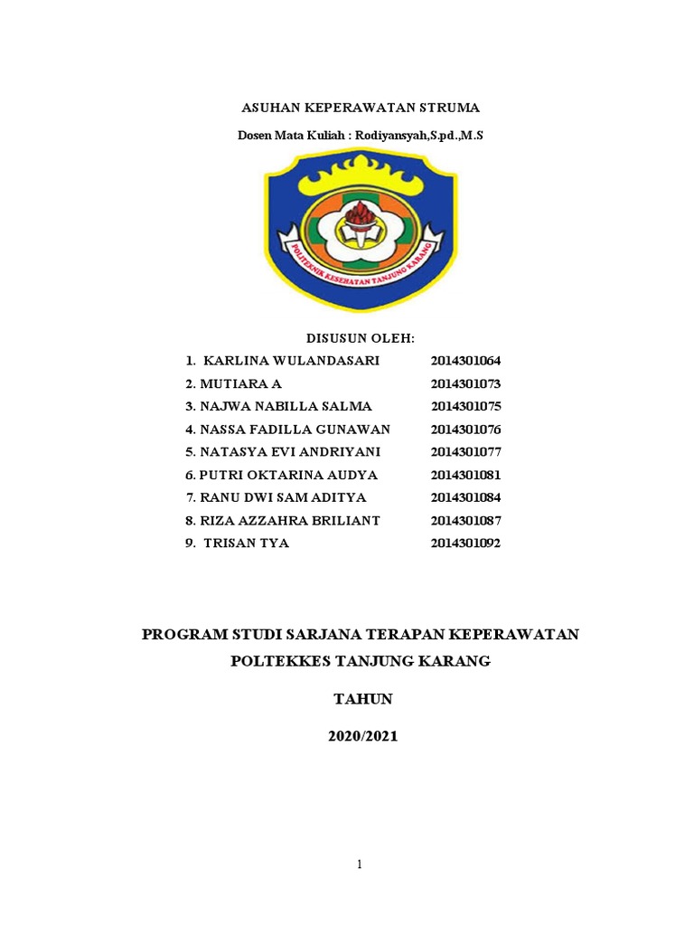 Askep Struma.. | PDF