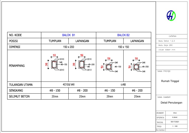 DENAH DAPUR - Dwg-Layout4 | PDF