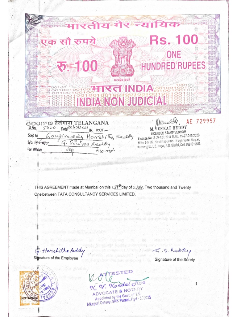 Service Agreement Tcs | PDF