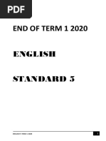 Standard 3 English Revision Exercise | PDF | Cognitive Science | Human ...