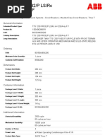 XT7S 1000 Ekip Dip LS/I in 1000A 4p F F | PDF | Transformer | Electricity