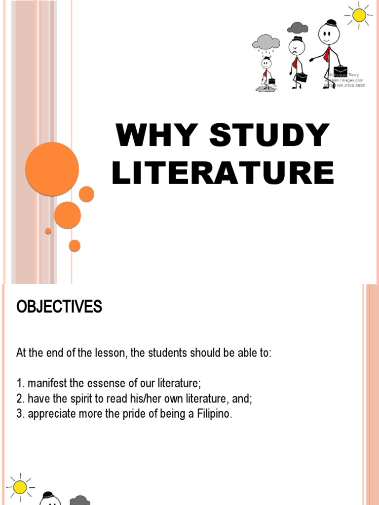 Why Study Literature | PDF
