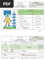 Risk Assessment of Grinding: Objects Being Cut Falling Staff, Public ...