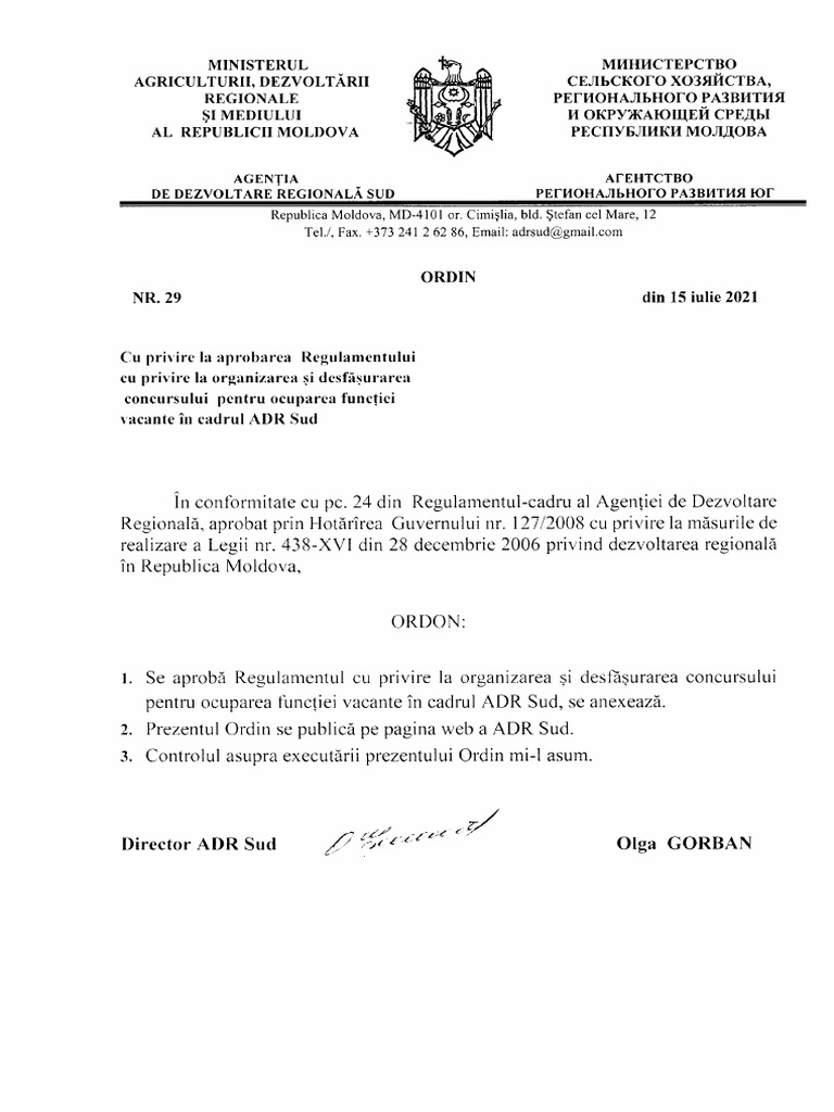 Regulament Angajare | PDF