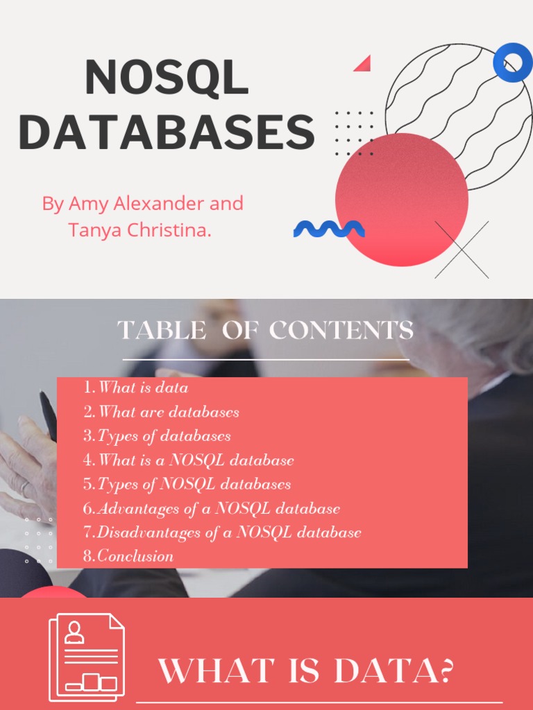 Nosql Databases: by Amy Alexander and Tanya Christina | PDF | No Sql ...