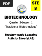Biotech STE 8 Q2 Lesson 1 Difference Between Traditional and Modern Biotechnology - Final | PDF ...