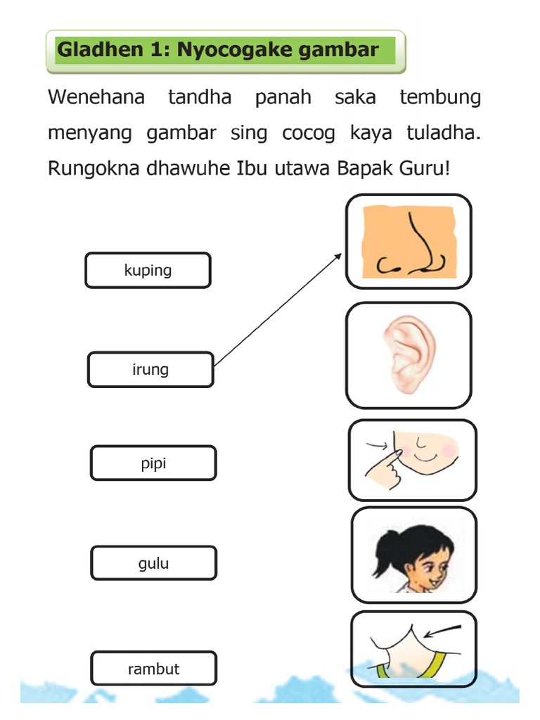 Basa Jawa Perangane Awak | PDF